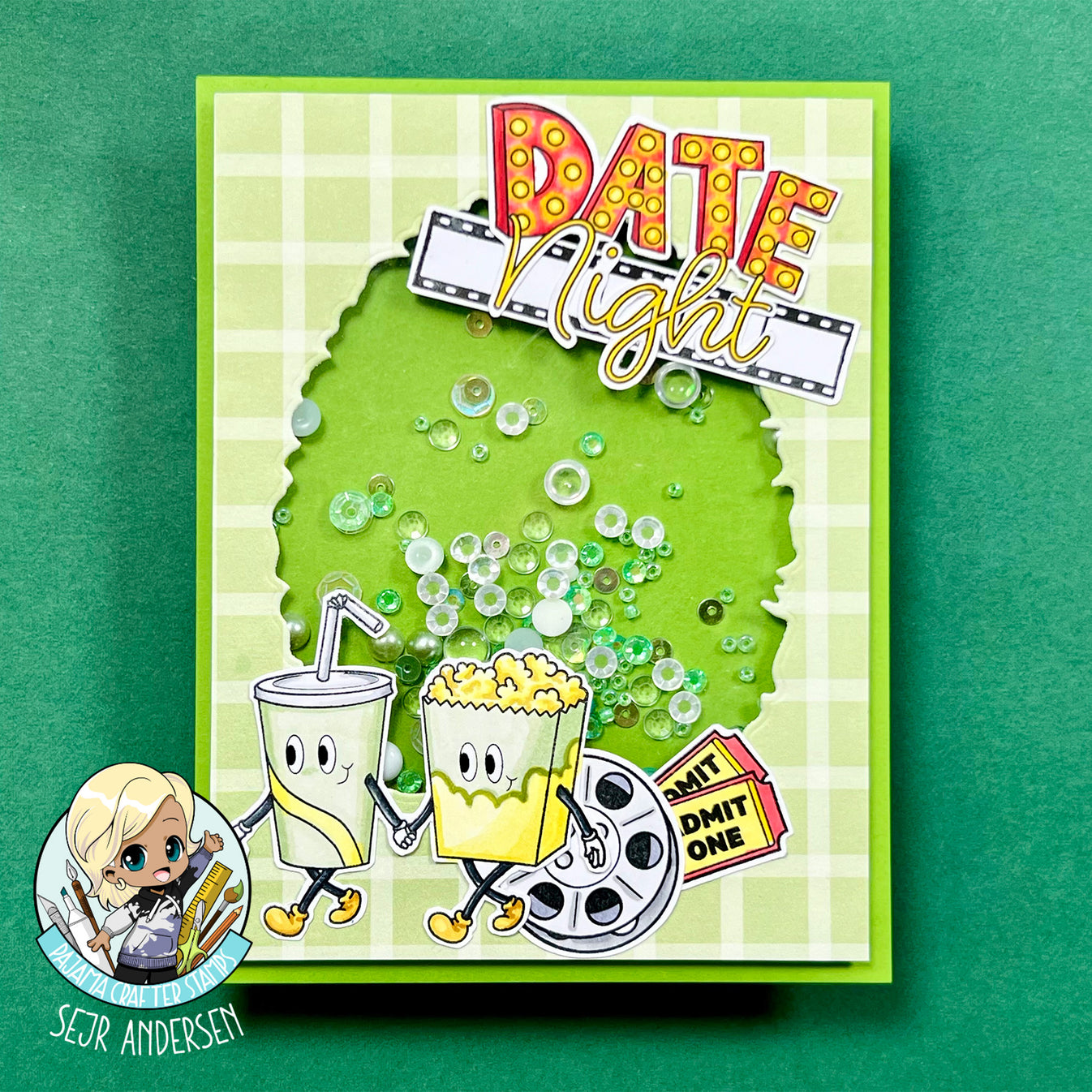 Stamps - Date Night - PCS-038 – Pajama Crafter Stamps