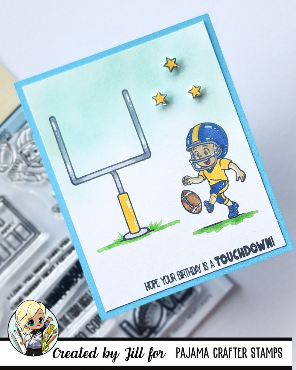 Friday Night Lights – Pajama Crafter Stamps