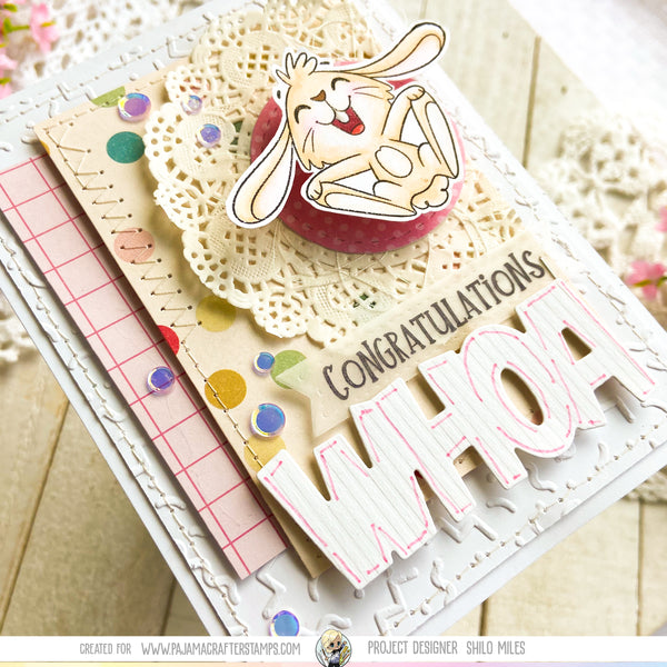 Funny Bunnies Stamps – Pajama Crafter Stamps