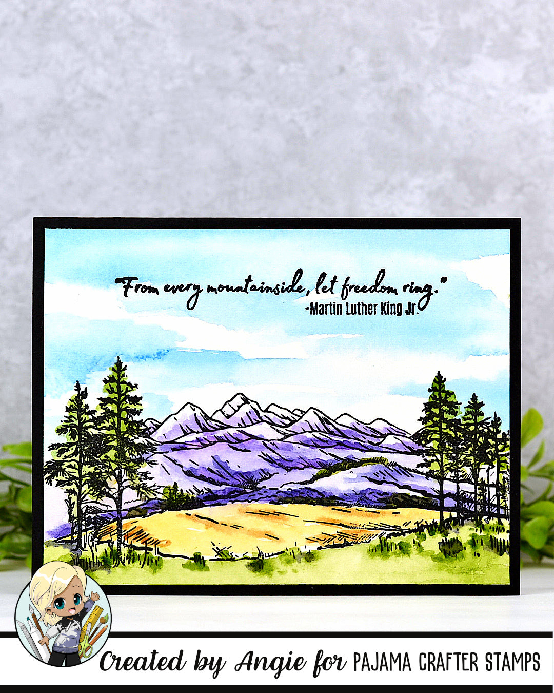 Honor Valor Pride Stamps – Pajama Crafter Stamps