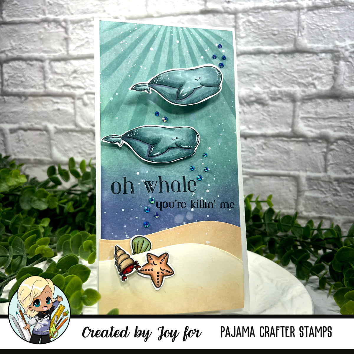 Stitched Scalloped Border Die – Pajama Crafter Stamps